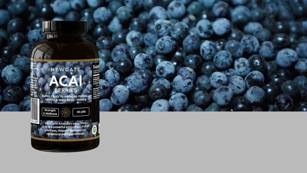 Acai Berry 1000mg Supplement – مختبرات نيوجيت