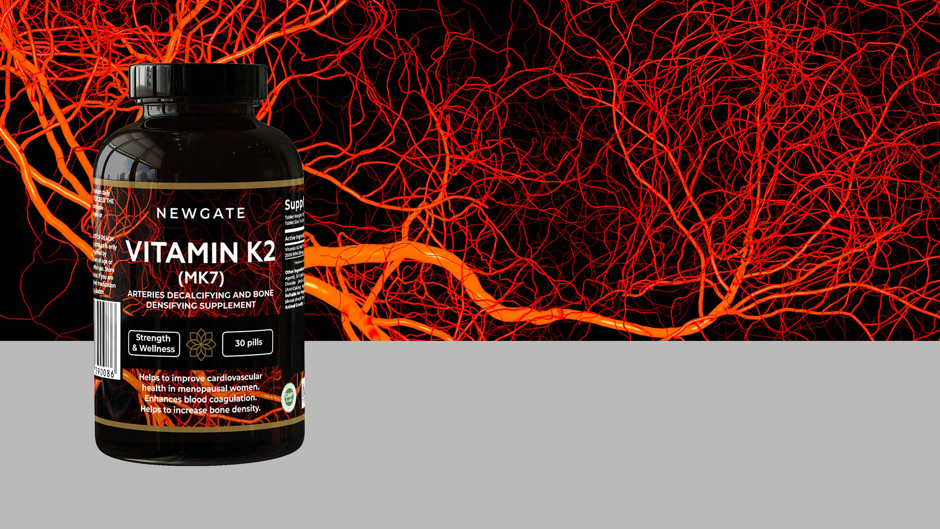 Vitamin K2 (MK7) Supplement – مختبرات نيوجيت